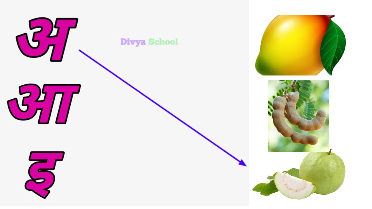 a se anar a se aam worksheet LKG Hindi - YouTube