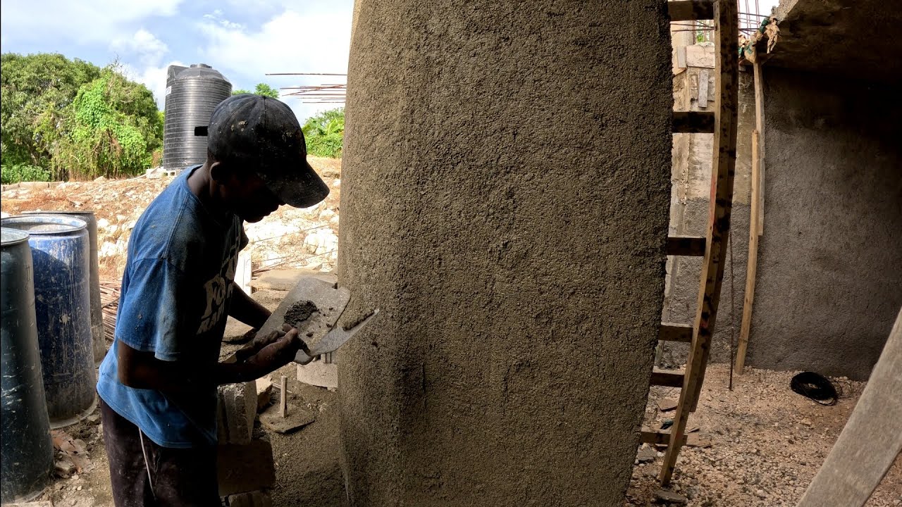 John Goole dream home coming along in jamaica 🇯🇲 - YouTube