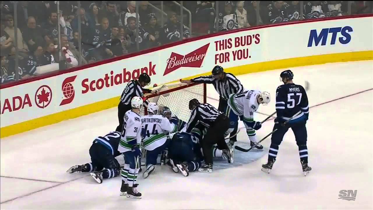 Canucks @ Jets Highlights 11/18/15 - YouTube