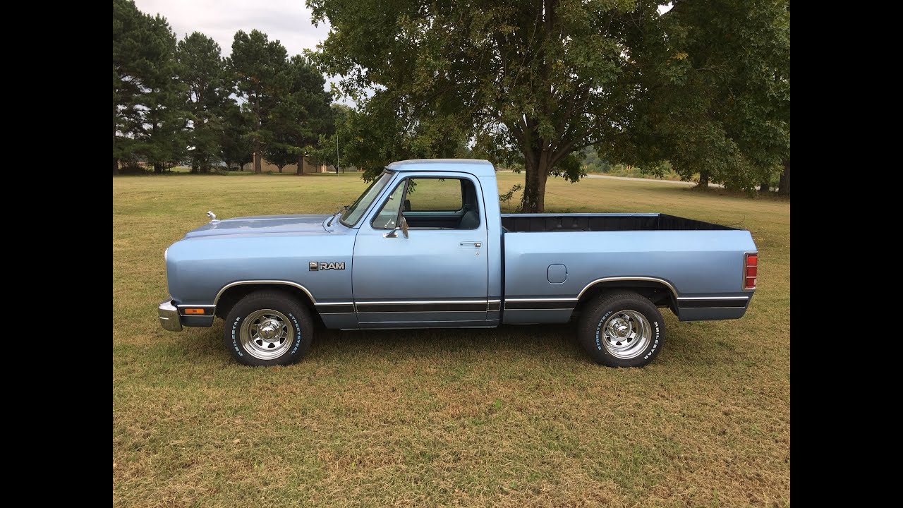 Blue Meanie Finished! Homemade shackles and Cherry Bombs! 87 Dodge D100 ...