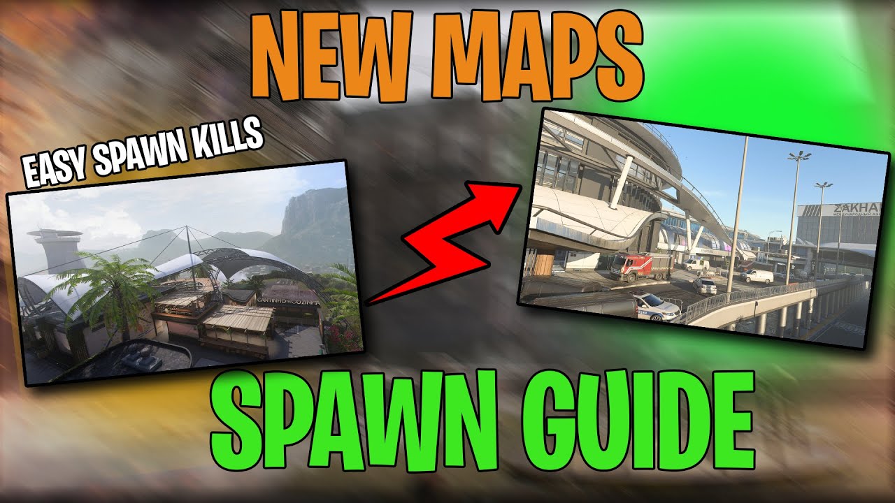 Vista And Departures Spawn Guide New Maps Ranked Mw3 Hardpoint Mw3
