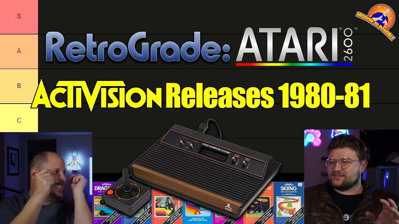 RetroGrade #13: ATARI 2600: Activision 1980-1981 Releases - YouTube