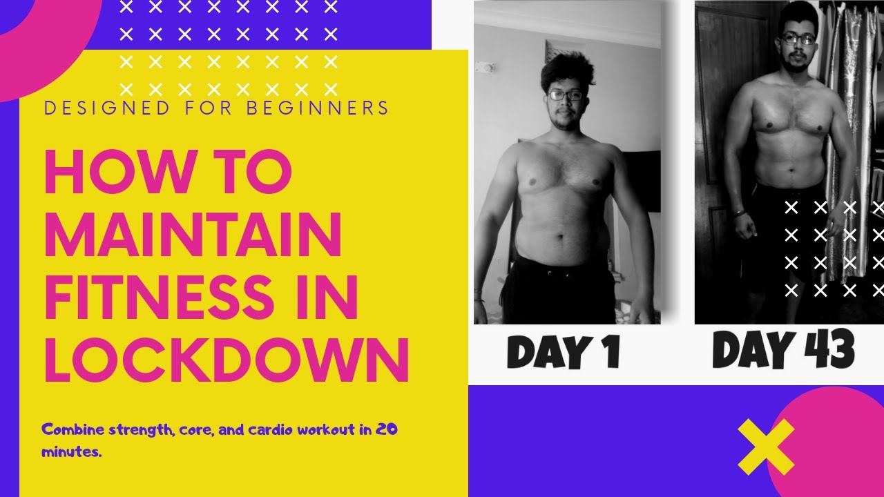 how to maintain fitness without gym | fitness tweaks | lockdown ...