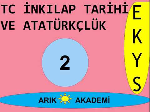 I. DÜNYA SAVAŞI KYS TC İNKILAP TARİHİ VE ATATÜRKÇÜLÜK 2020