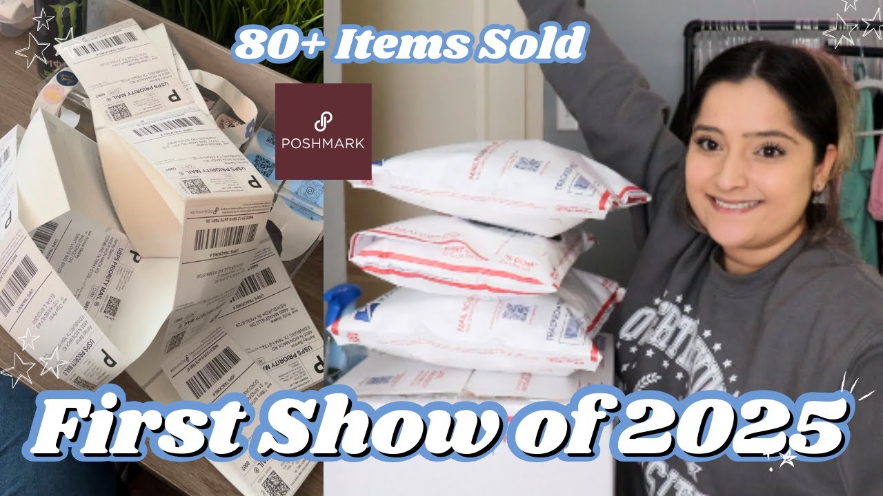 Work with me | Prepping for My First Poshmark Live Show of 2025 ...