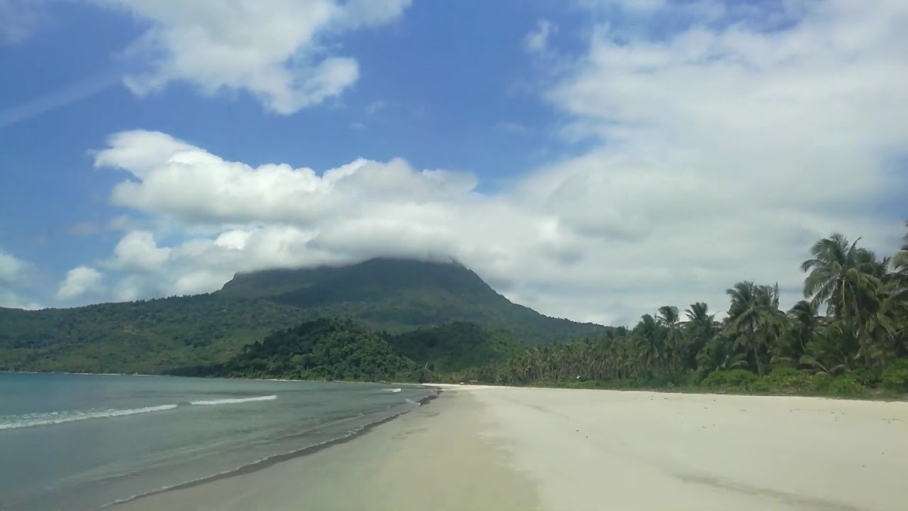 Lumambong Beach - Drive up to Binga Beach - YouTube