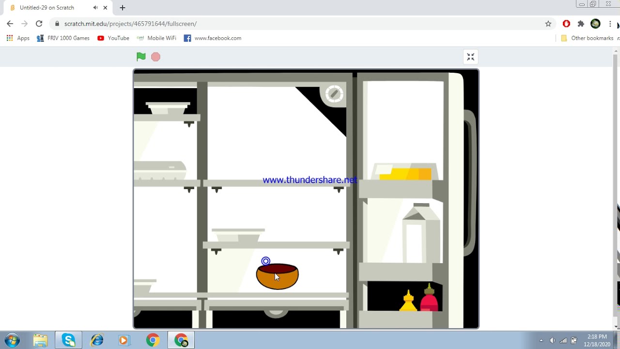 HOW TO MAKE FOOD EATING GAME IN SCRATCH - YouTube