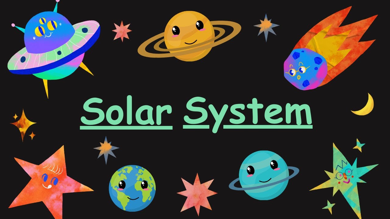 The Solar System for Kids / 8 Planets of the Solar System / Preschool ...