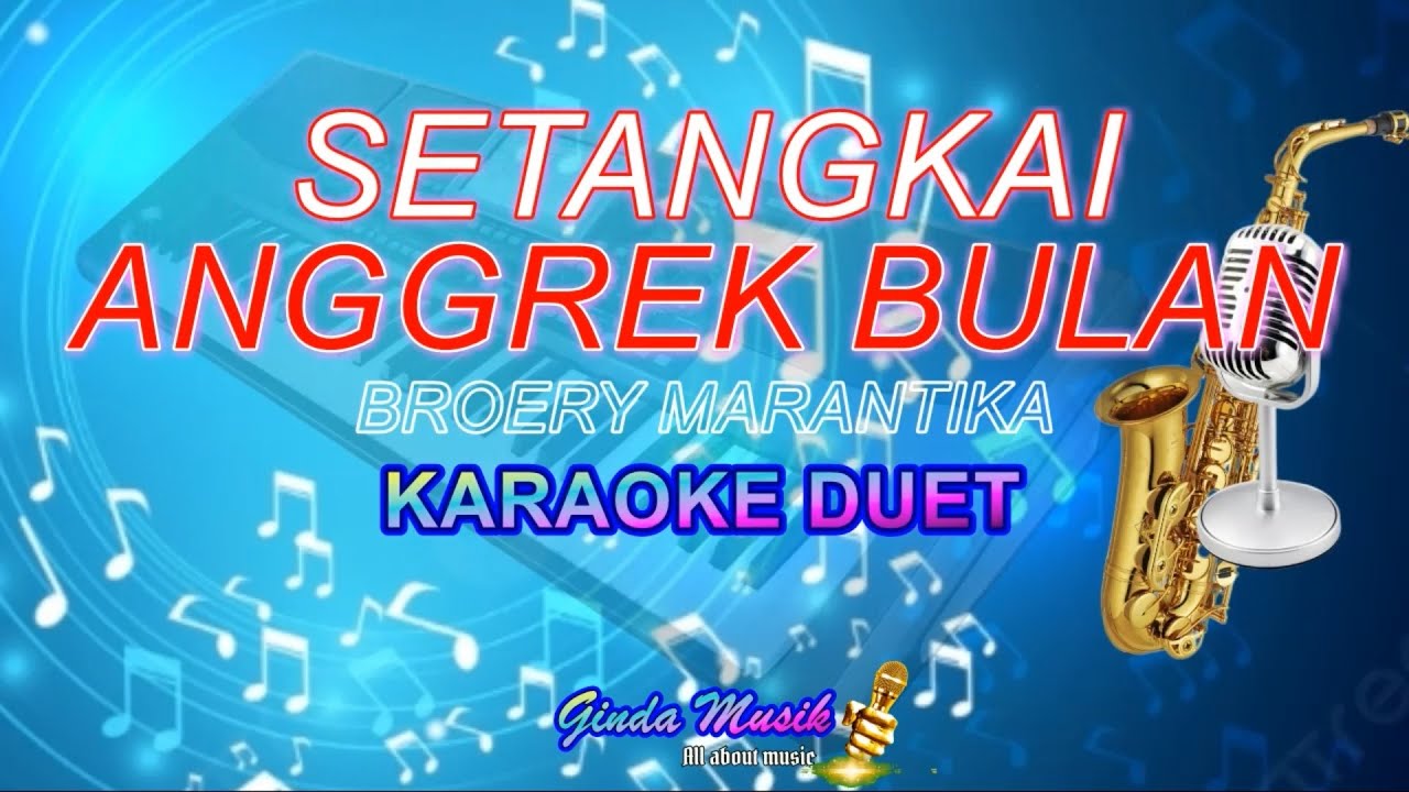 Setangkai Anggrek Bulan Karaoke | Broery Marantika - YouTube