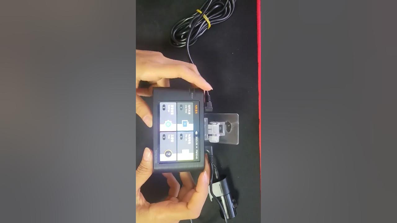 블랙박스 2채널 아이나비 Z5000+ FHD 32GB 작동 확인 및 포맷 초기화 영상 - YouTube