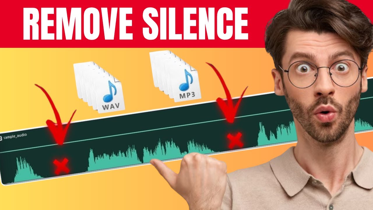 How to Remove Silence From Audio in Just 1 Minute - YouTube