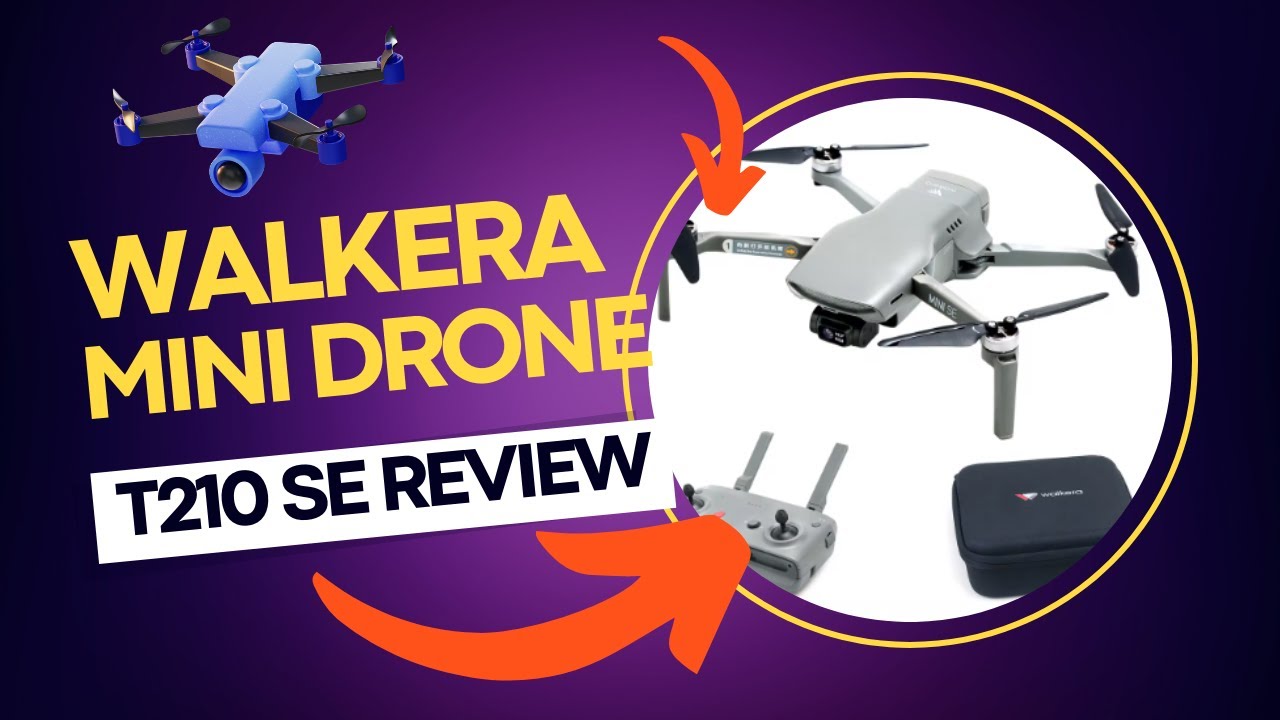 Walkera-Mini Drone T210 SE - Mini Drone Com Capacidade Incrível [Review ...