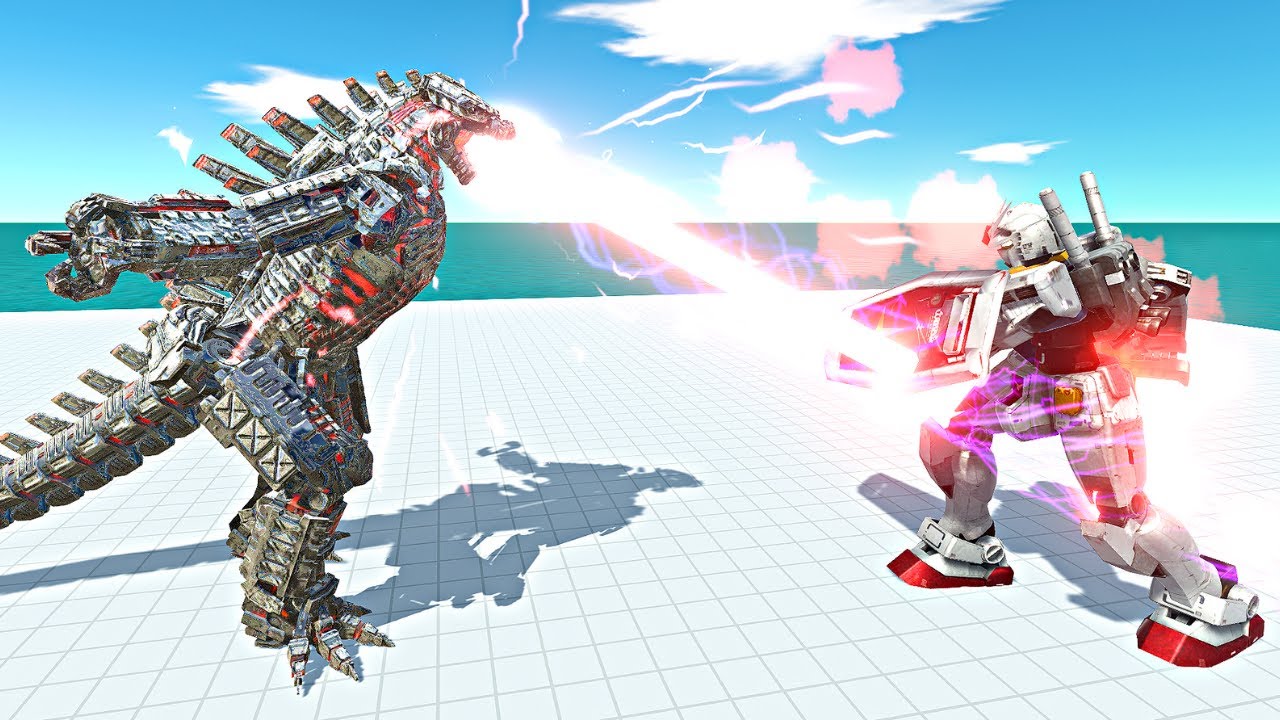 Mecha Godzilla Destroys Monsters - Animal Revolt Battle Simulator ...