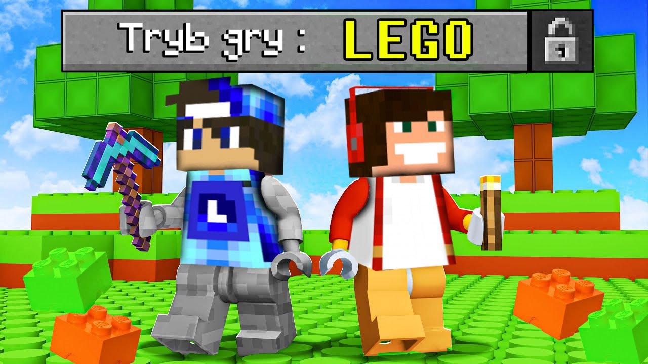 GPLAY I LAKI GRAJĄ NA TRYBIE GRY LEGO W MINECRAFT ! - YouTube