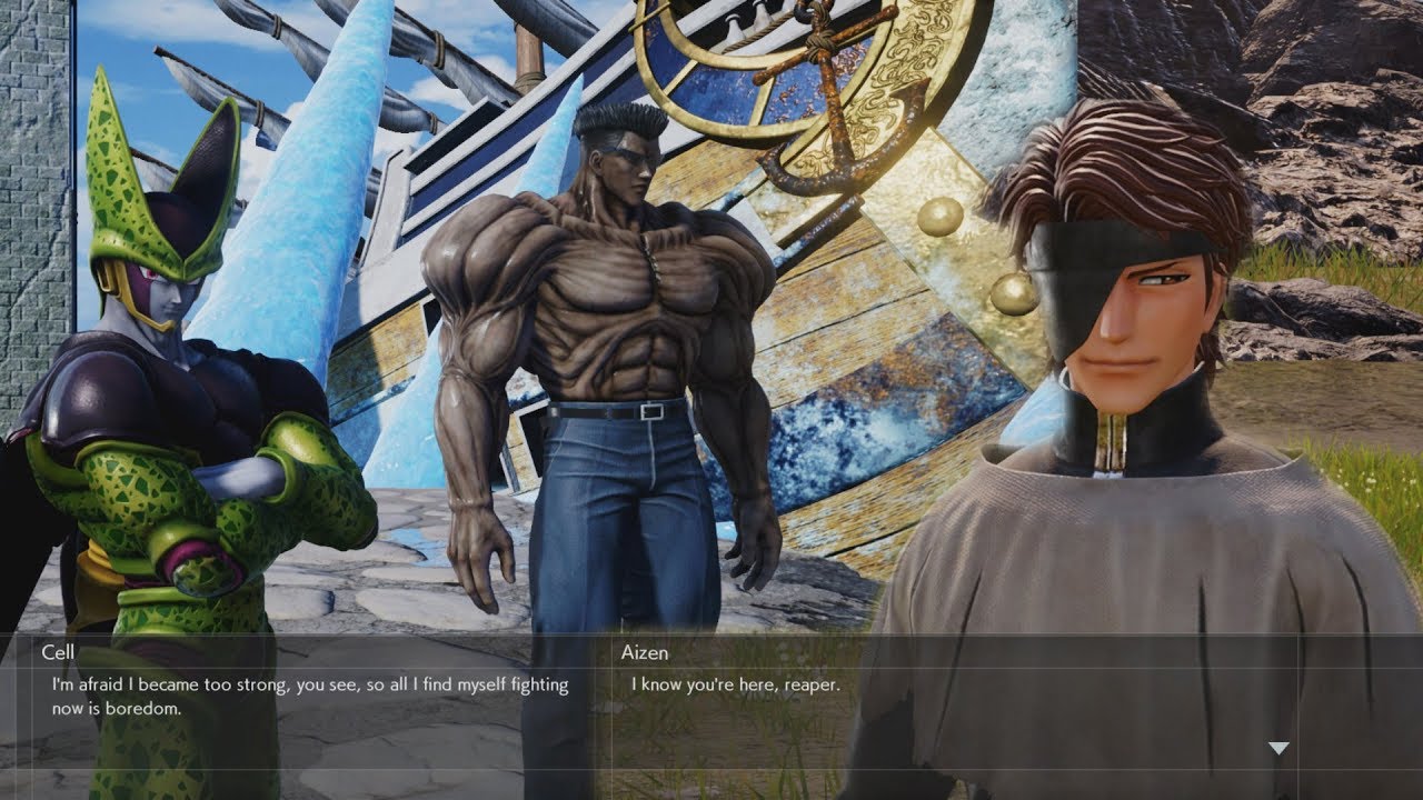 Jump Force PC - Showdown with Aizen, Perfect Cell and Toguro Gameplay ...