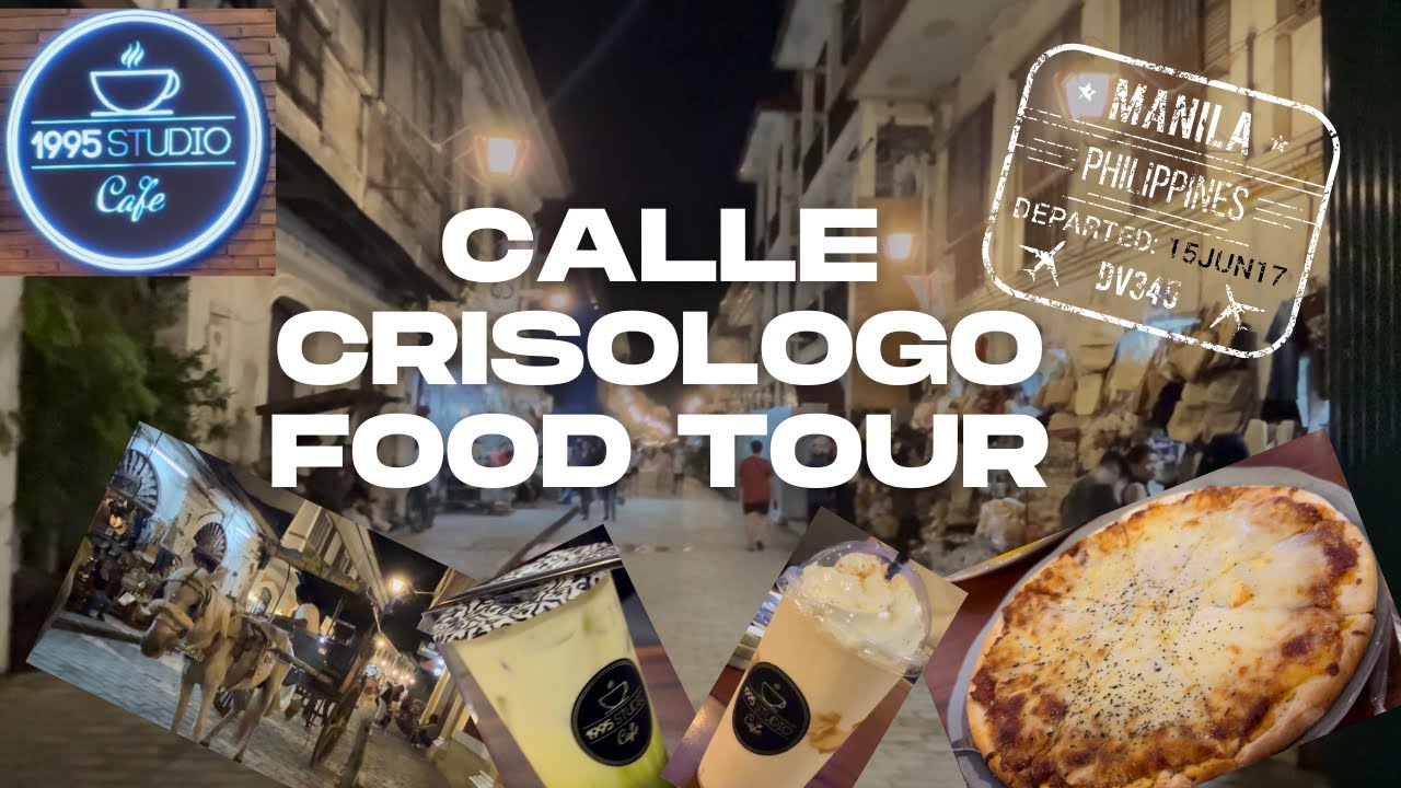 1995 Studio Cafe Calle Crisologo - Vigan City Ilocos Sur - YouTube