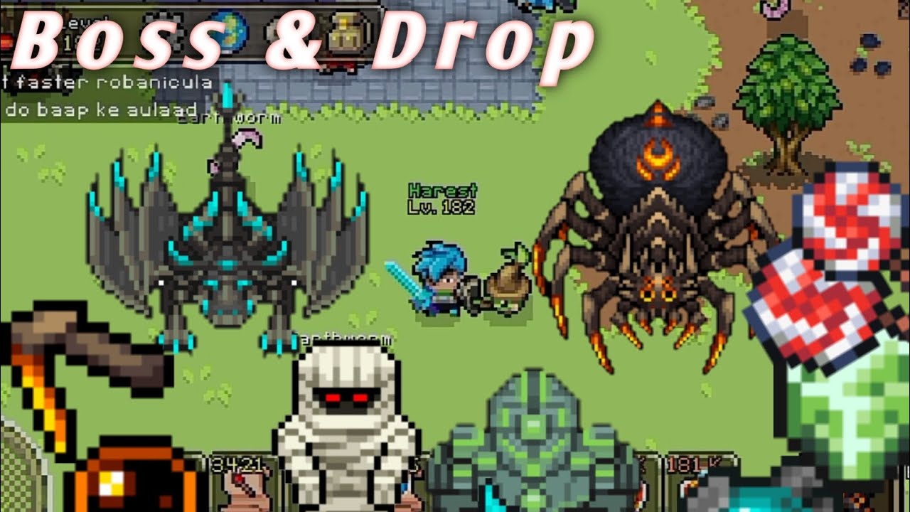 Lokasi Boss Dan Boss Drop part 2 • CURSE OF AROS INDONESIA • - YouTube