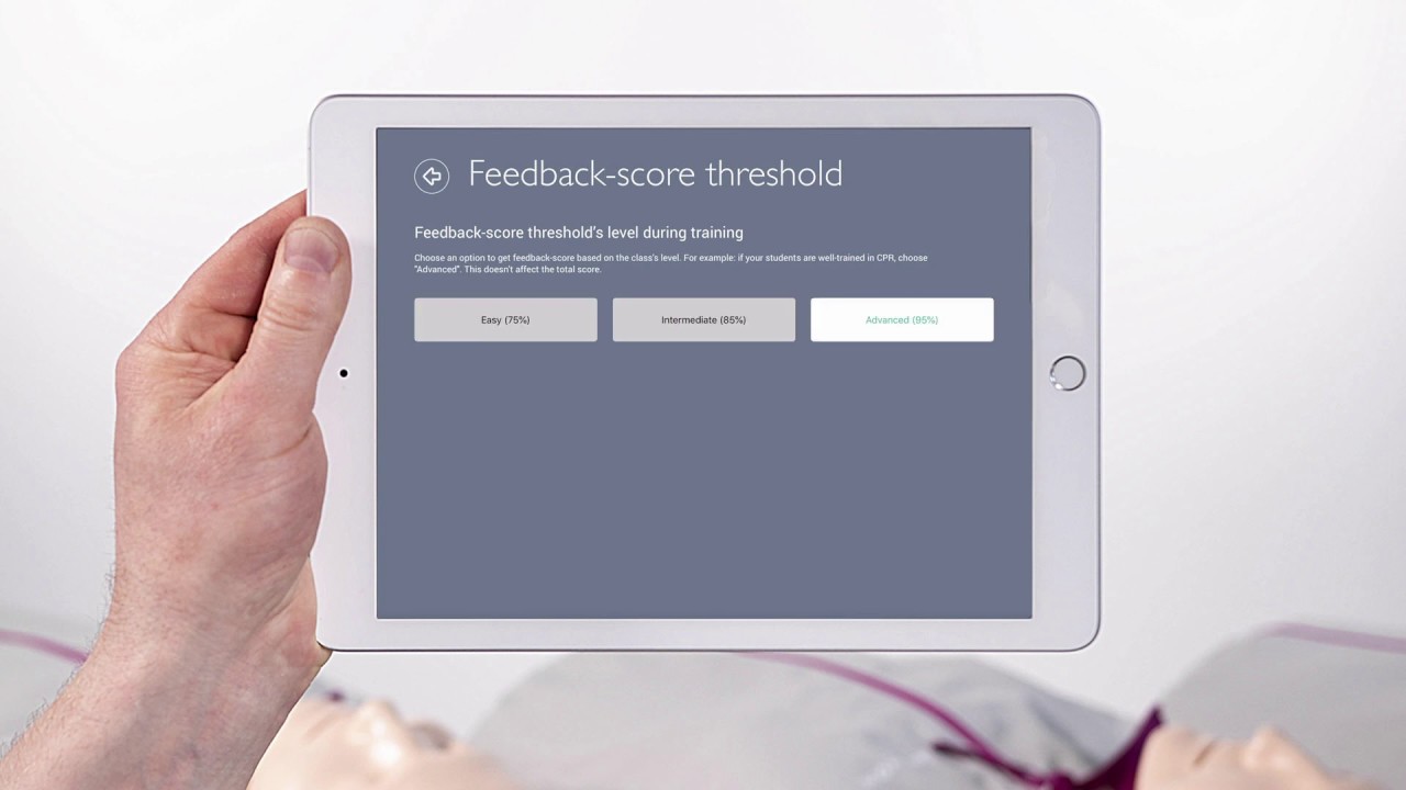 QCPR Classroom - How to Change the Feedback Score Threshold - YouTube