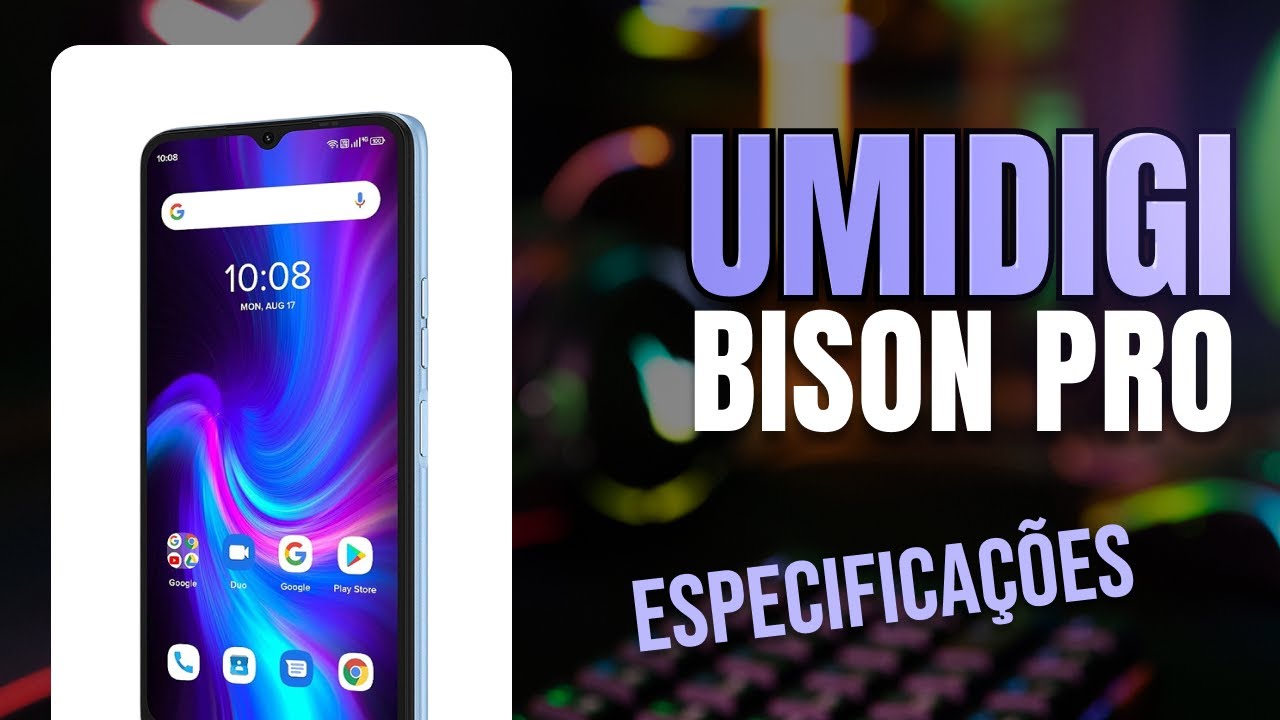 NOVO Umidigi bison x10, resistente e elegante! 💪‍😎 | Especificações ...
