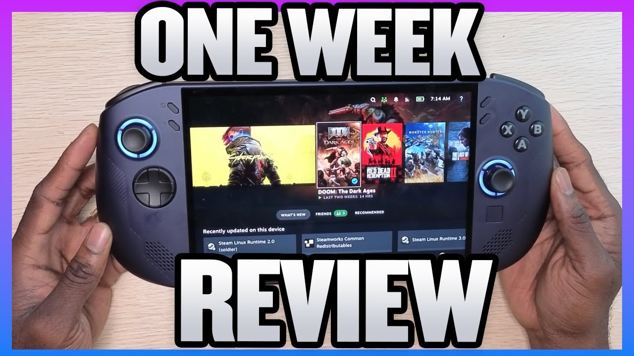 One Week With The Legion GO S Steam Edition...WOW!!! - YouTube