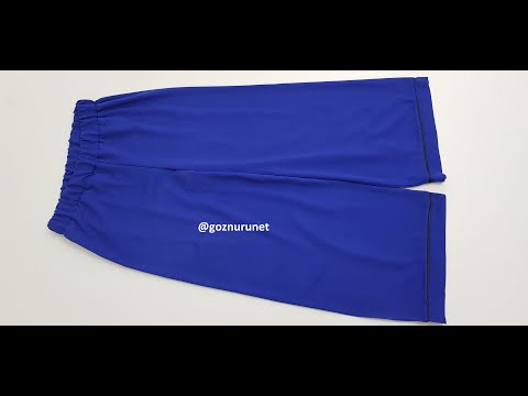 Çok Kolay Pantolon Etek Yapımı