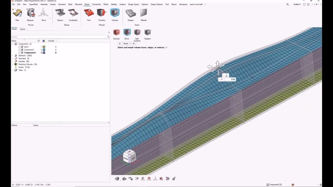 HyperWorks 2021: Morph Volumes - YouTube
