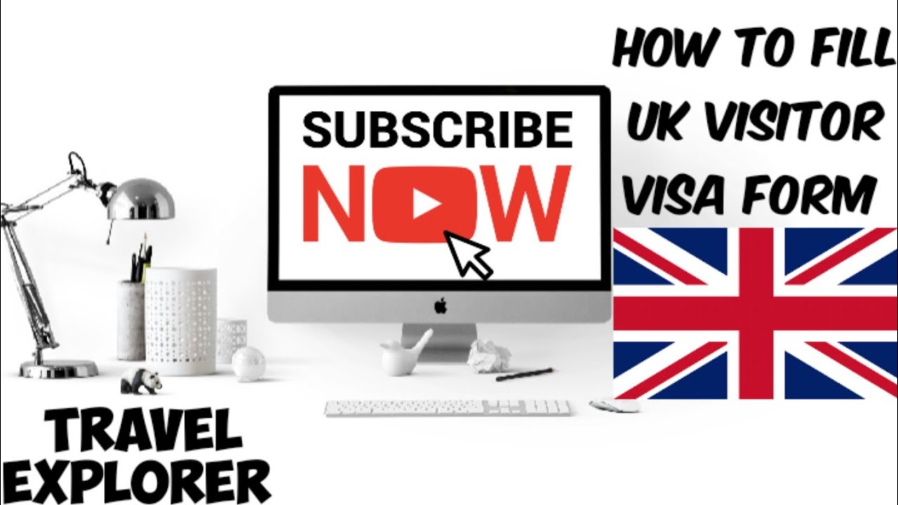 How To Fill UK Standard Visitor Visa Form - YouTube