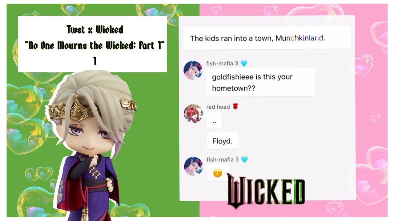 No One Mourns the Wicked [1/?] Twst x Wicked Text- READ DESC - YouTube
