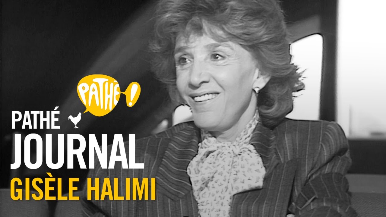 1989 : Gisèle Halimi | Pathé Journal - YouTube