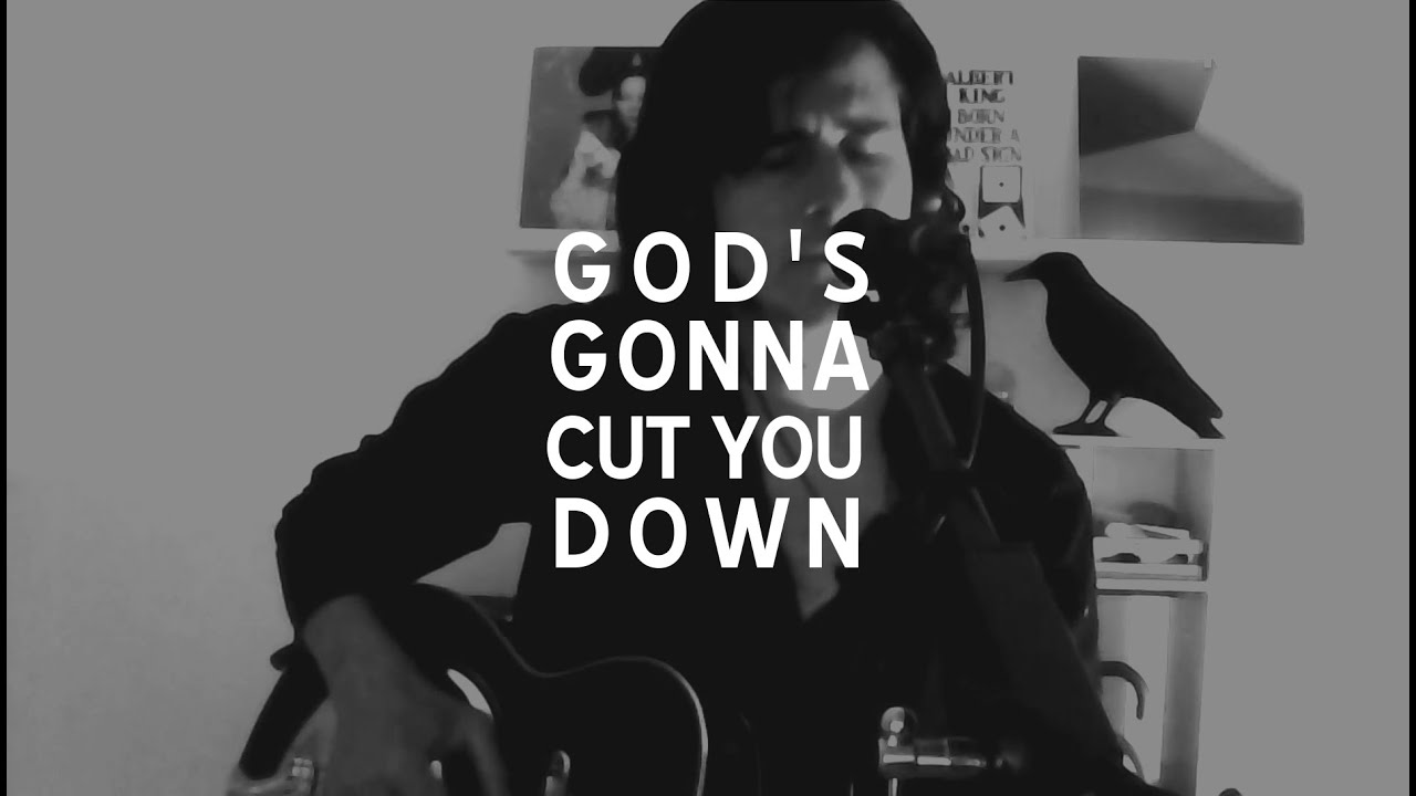 God's Gonna Cut You Down (live) [slide guitar cover] - YouTube