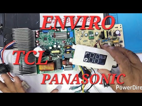 Enviro TCL Panasonic Dc inverter ac indoor outdoor pcb Dc inverter ac ...