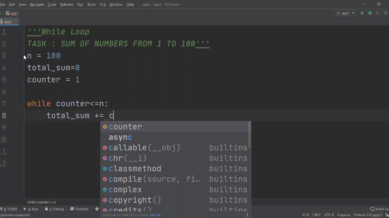 While Loops In Python Youtube