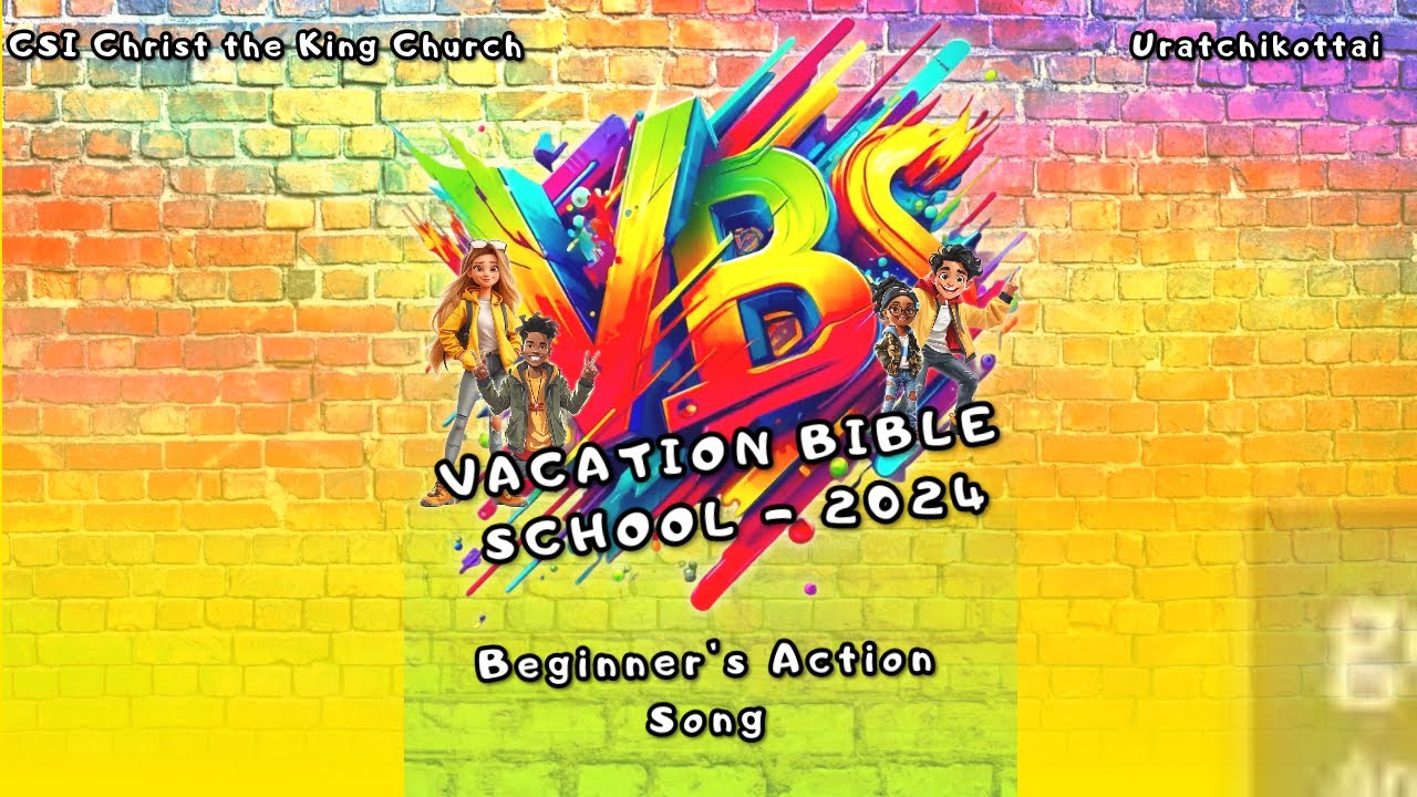 Beginner Dance | VBS - 2024 | Walk with Jesus | CSI Christ the King ...