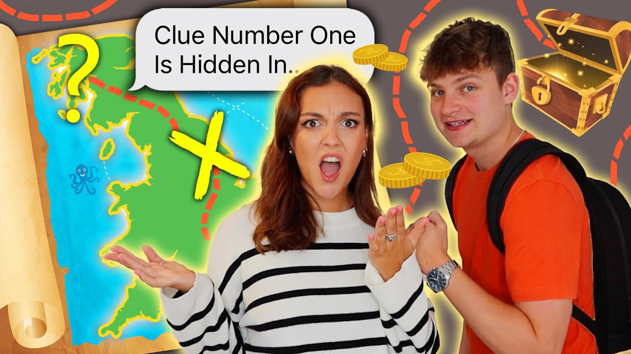PLAYING A REAL LIFE TREASURE HUNT ACROSS THE UK!💰 - YouTube