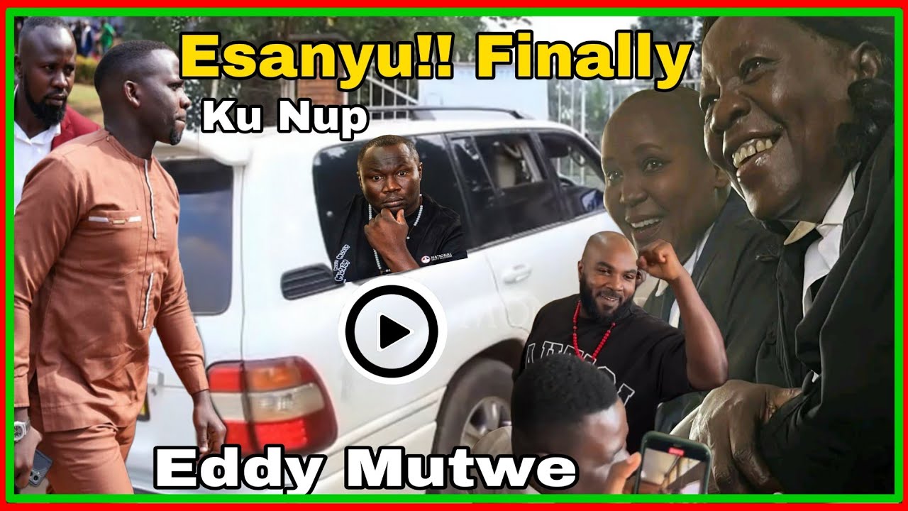 Esanyu!!! Finally Eddy Mutwe Okuteebwa Kooti Esazeewo Joel Ssenyonyi ...