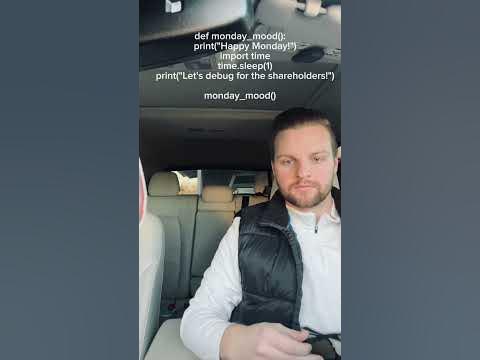 Happy Monday Programmers! #codingshorts - YouTube