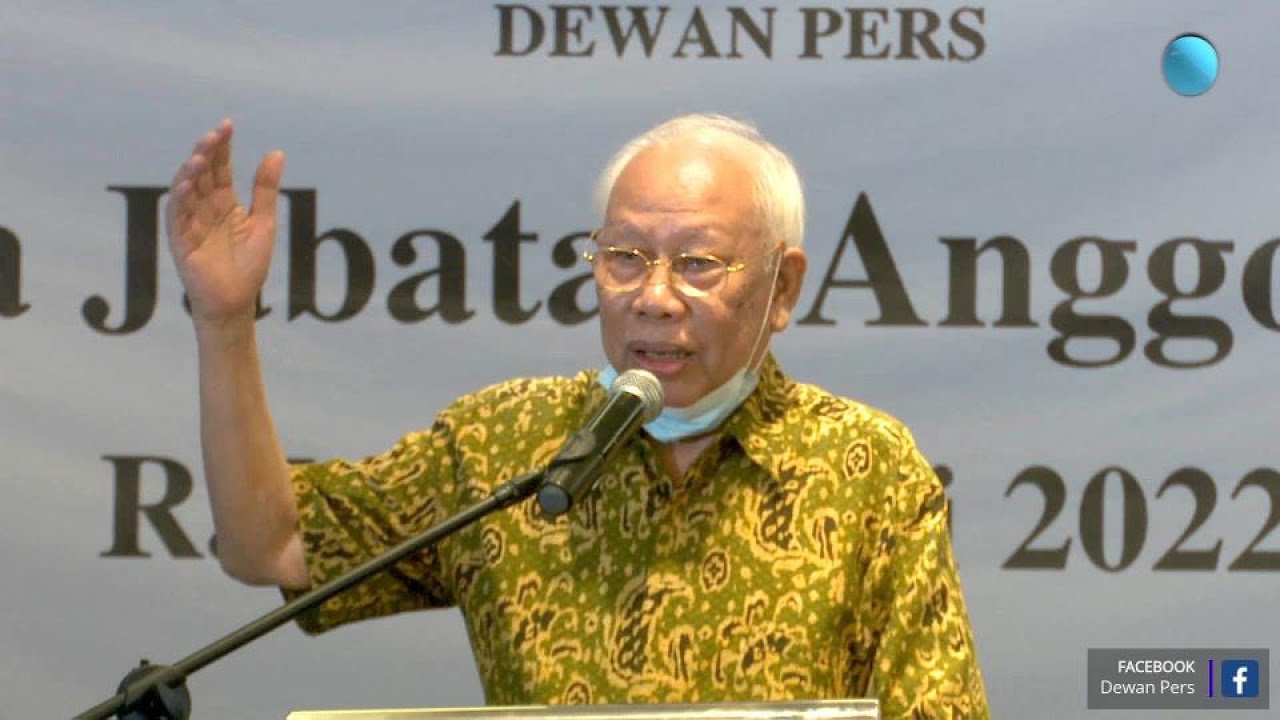 Sambutan Prof Bagir Manan dalam Sertijab Anggota Dewan Pers - YouTube