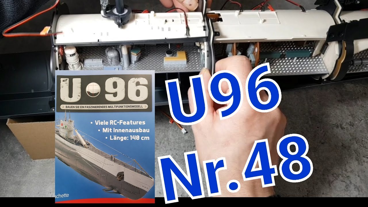 U96 Hachette, Nr. 48 Model 1:48 - YouTube