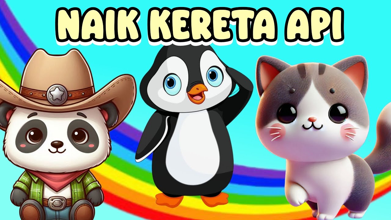 Naik Kereta Api - Anak Kucing Meong - Lagu Anak Anak - Lagu Anak Indonesia Populer // TATITUT ...