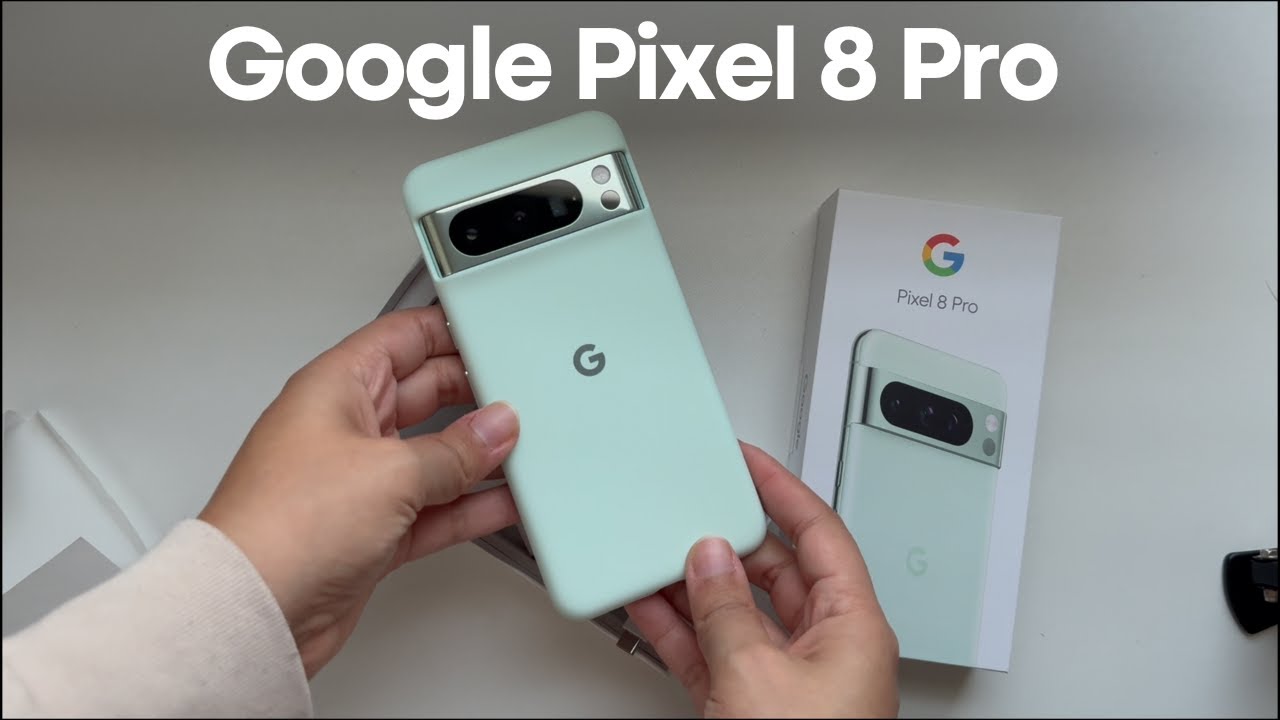 Google Pixel 8 Pro (mint green) + camera test - YouTube