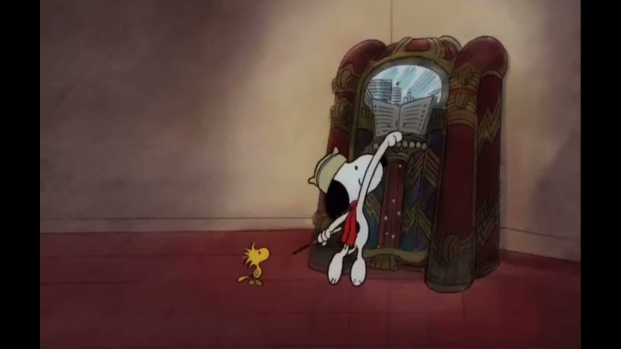 Snoopy drinking root beer - YouTube