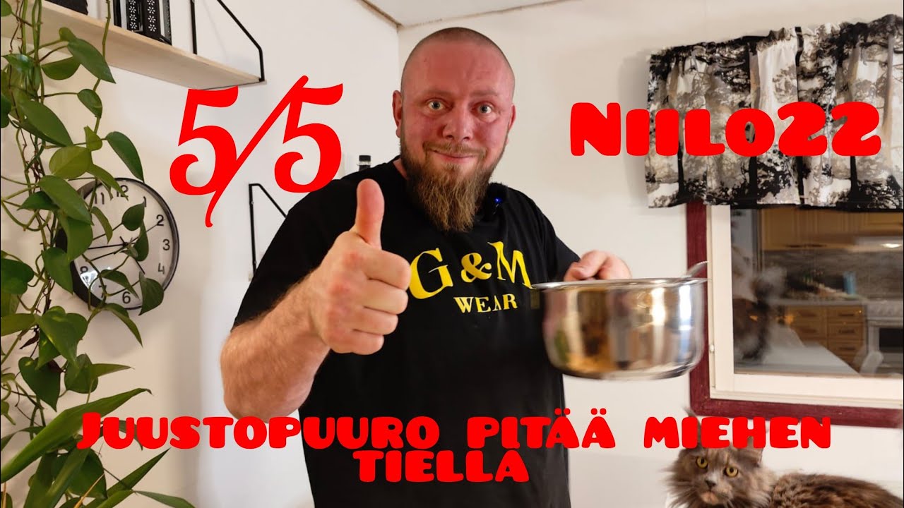 Niilo22 Juustopuuro. Puuro pitää miehen tiellä - YouTube