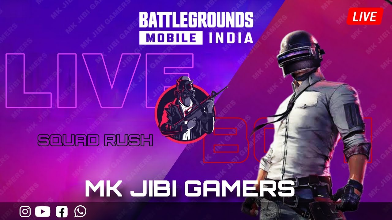 🔴 BGMI LIVE | ANDROID GAMING | With MK JIBI GAMERS | #bgmimobile # ...
