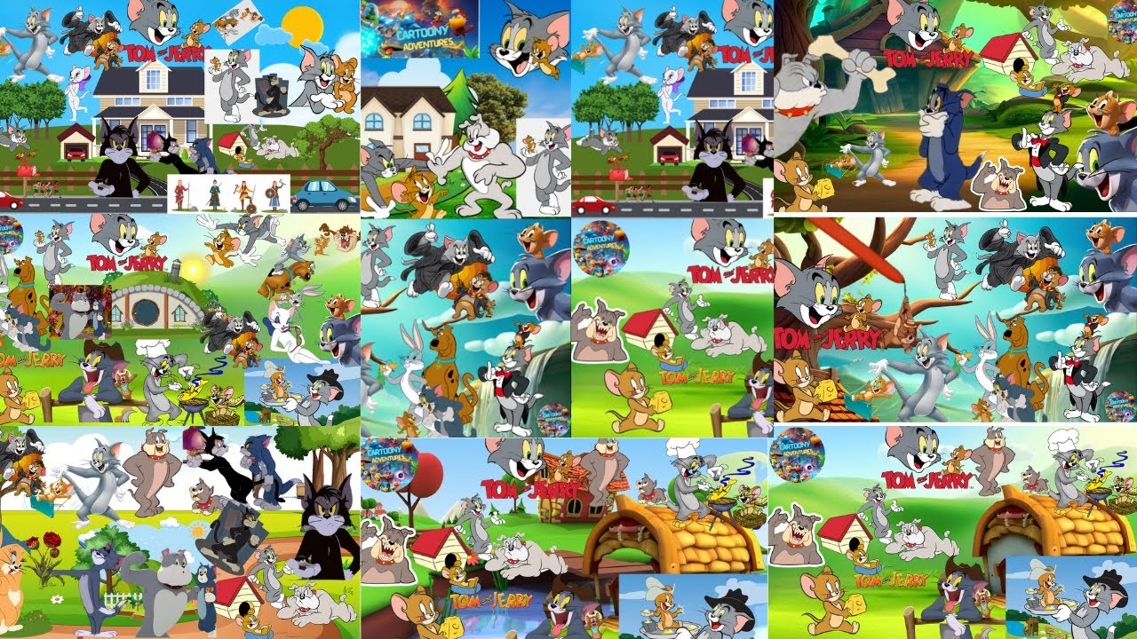 Tom, Jerry, and Spike's Comedy Circus | 7-Minute Hilarious Compilation ...