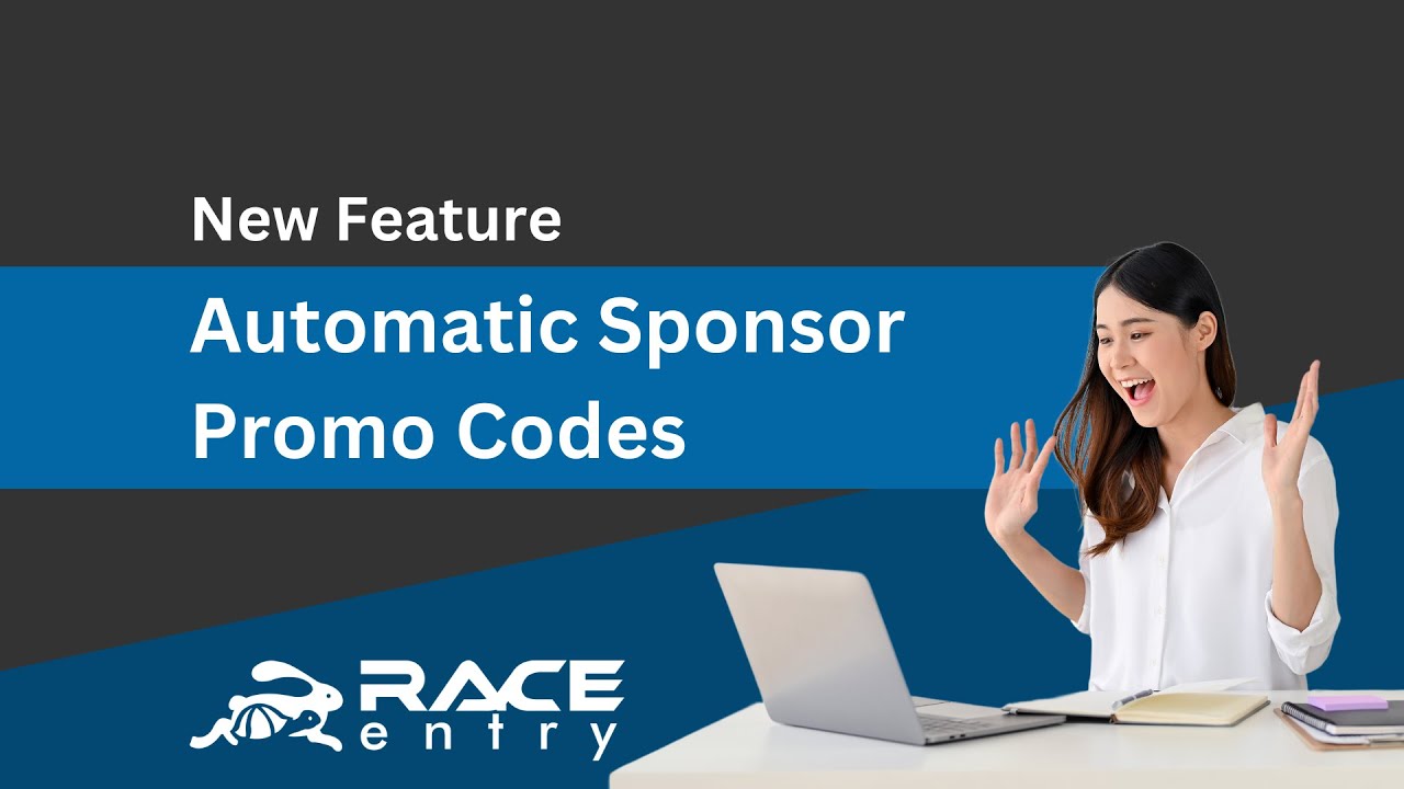 Use Automatic Sponsor Promo Codes for Booths or Race Entries - YouTube
