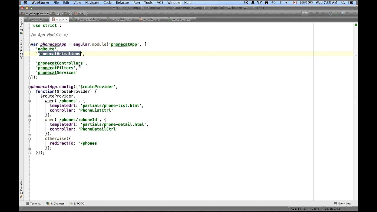 Angularjs Tutorial Oficial Parte 7 Youtube