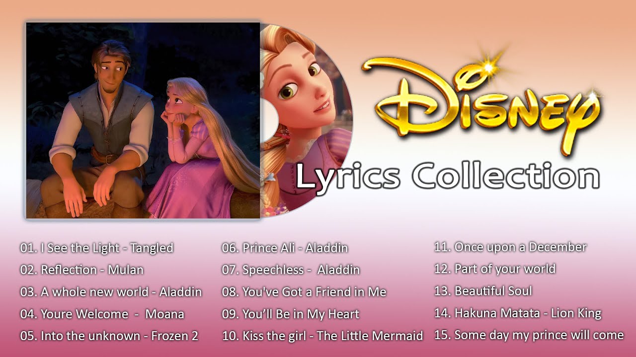 Disney Songs Collection 2024 🌼 Disney Best Hits for Relaxing 🌿🌿 Disney ...