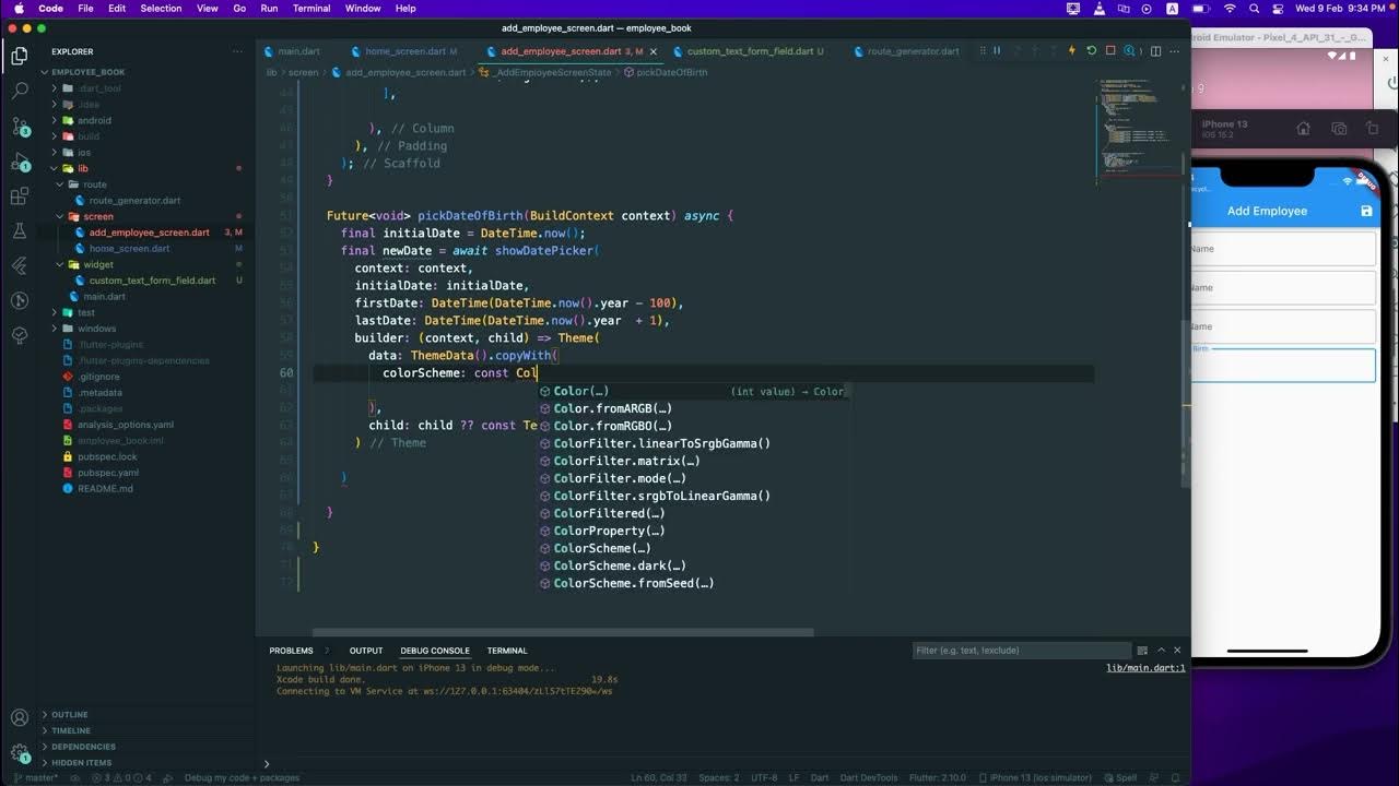 Flutter | SQLite | Drift : 5. Setup Date Picker - YouTube