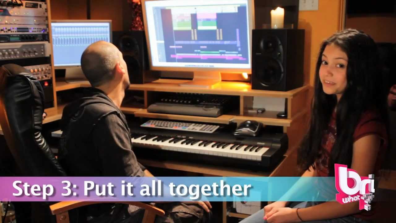Bri What? : Making the Bri What? Theme Song, Making Music - YouTube