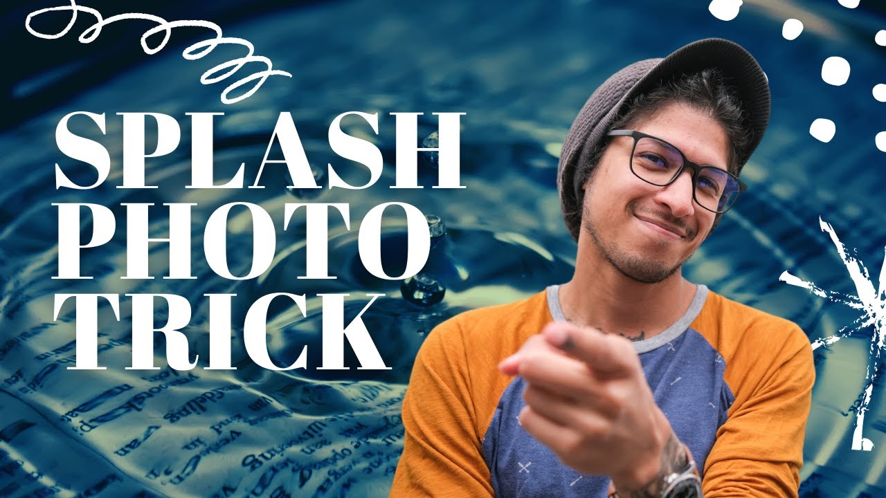 Dramatic Drink Photography Tips! Water Splash Trick #2 📷 💦 - YouTube